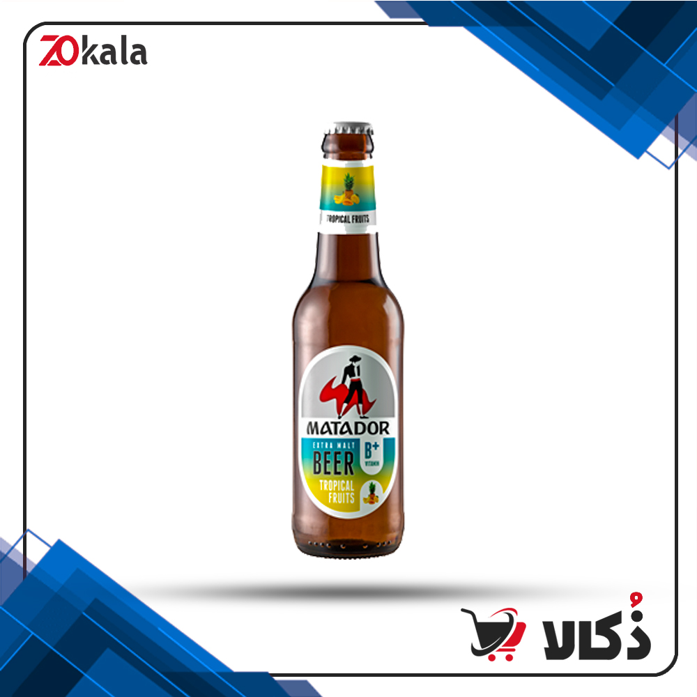 نوشیدنی مالت بدون الکل استوایی ماتادور MATADOOR - وزن 320 میلی لیتر ...
